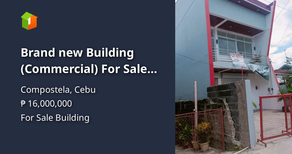 Brand new Building (Commercial) For Sale Compostela Cebu near BDO and ...
