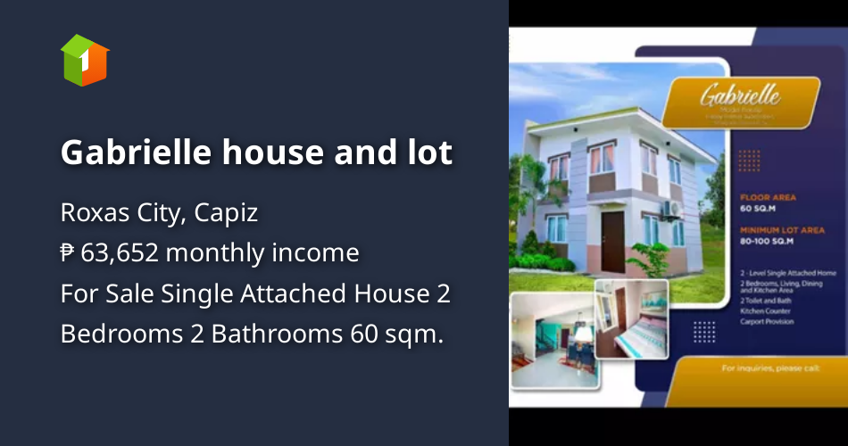 Gabrielle house and lot [Houses and Lots 🏘️] (August 2024) in Roxas ...