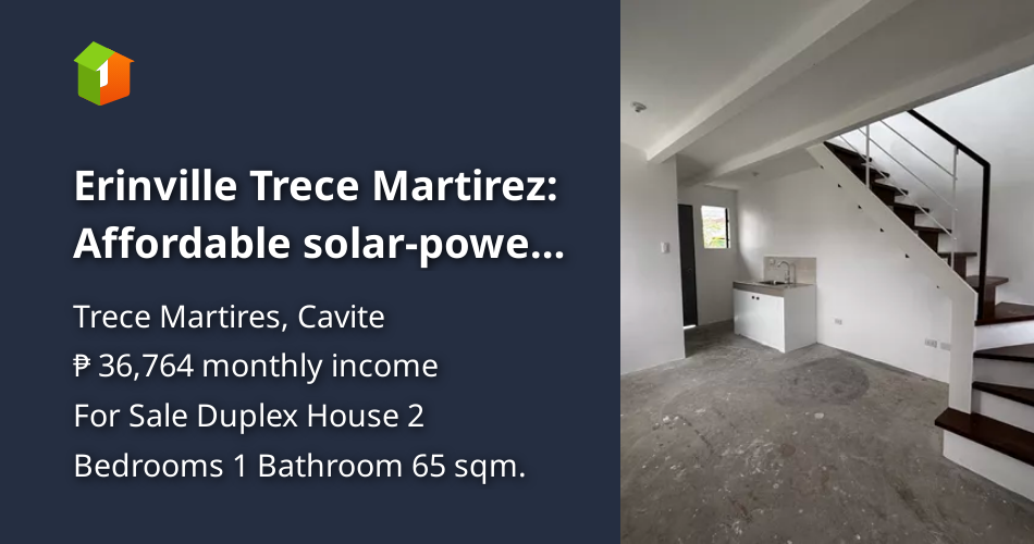 Erinville Trece Martirez: Affordable solar-power Ready for Occupancy ...