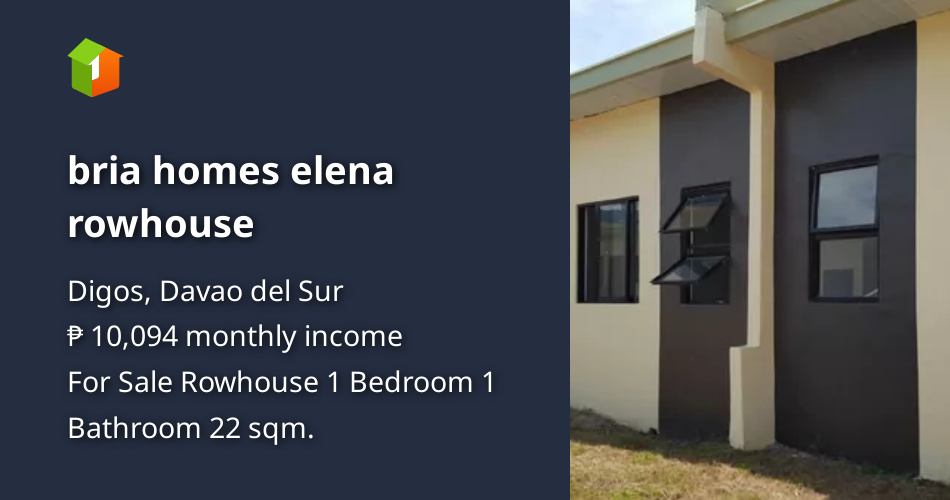 Bria homes elena rowhouse [Houses and Lots 🏘️] (May 2023) in Digos ...