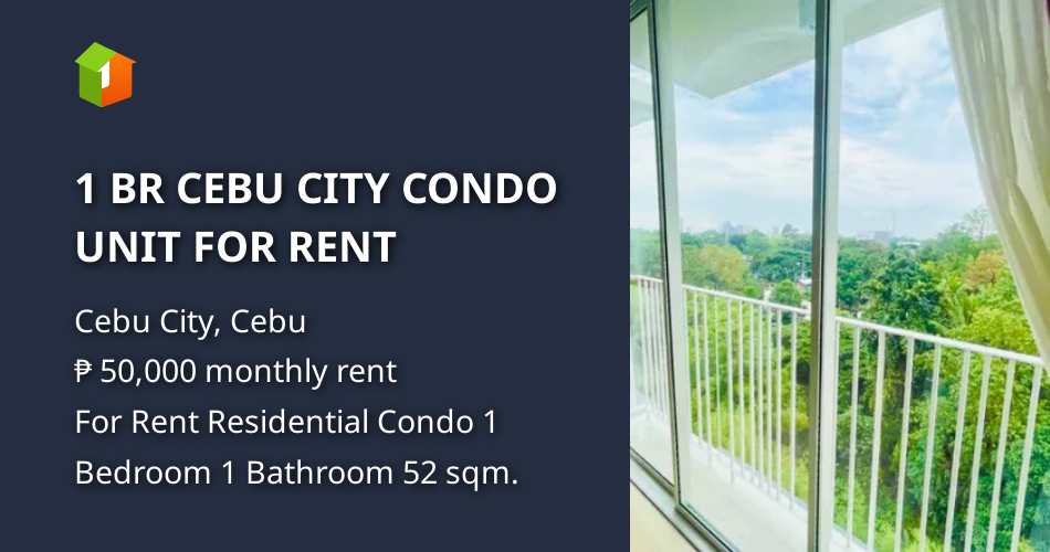 1 BR CEBU CITY CONDO UNIT FOR RENT [Condos 🏙️] (July 2024) in Cebu City ...