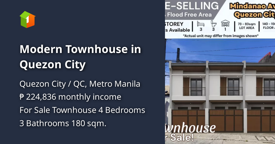 Townhouse in Quezon City [Houses and Lots 🏘️] (November 2025) in Quezon ...