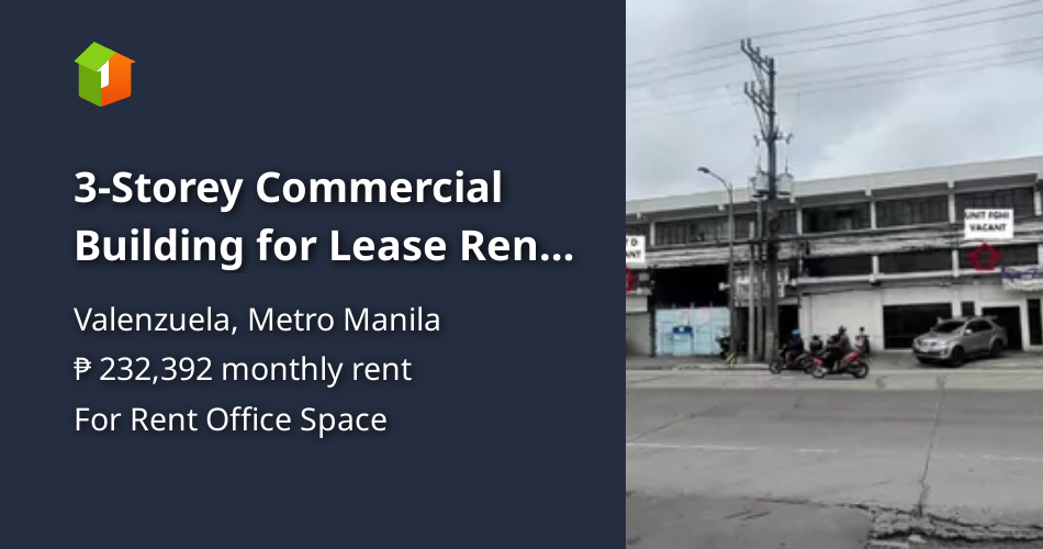 3-Storey Commercial Building for Lease Rent 678 sqm [Commercial ...