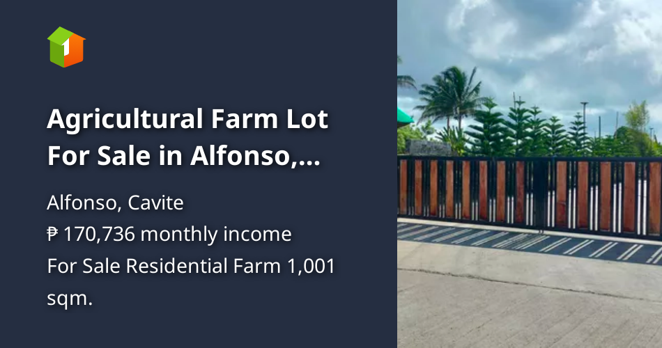 Agricultural Farm Lot For Sale in Alfonso, Cavite near Sonya's Garden [Lots 🚜] (May 2025) in ...
