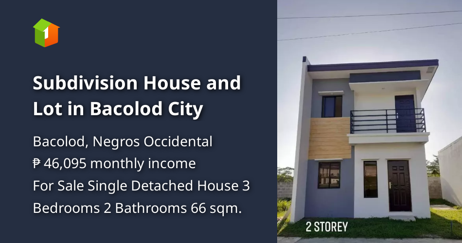 Subdivision House and Lot in Bacolod City [Houses and Lots 🏘️] (May ...