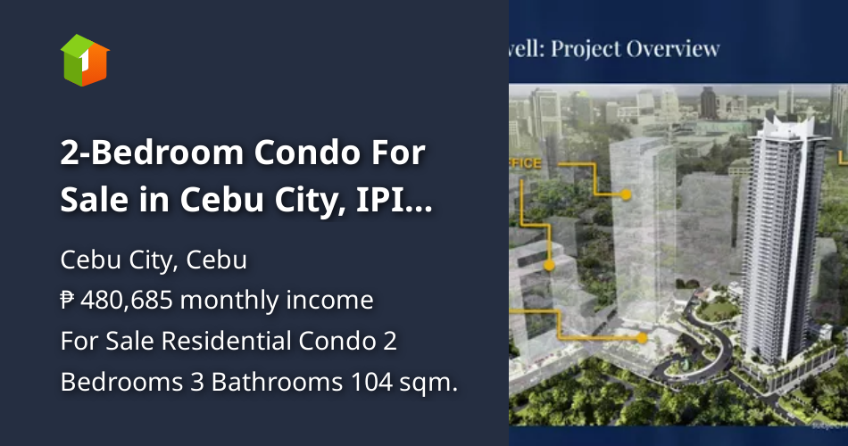2-Bedroom Condo For Sale in Cebu City, IPI Center Lincoln By Rockwell ...