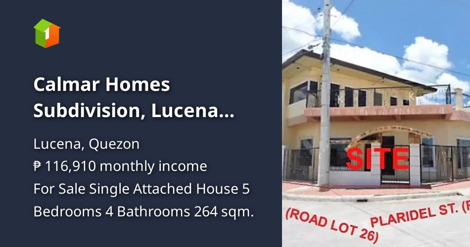 Calmar Homes Subdivision, Lucena City, Quezon [Houses and Lots 🏘️ ...
