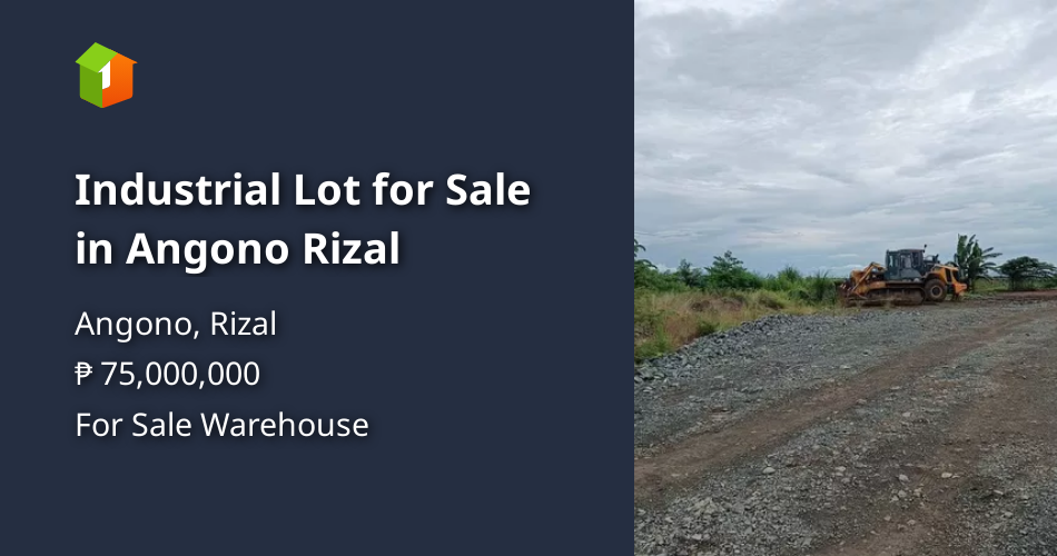 Industrial Lot for Sale in Angono Rizal [Commercial Properties 🏭 ...