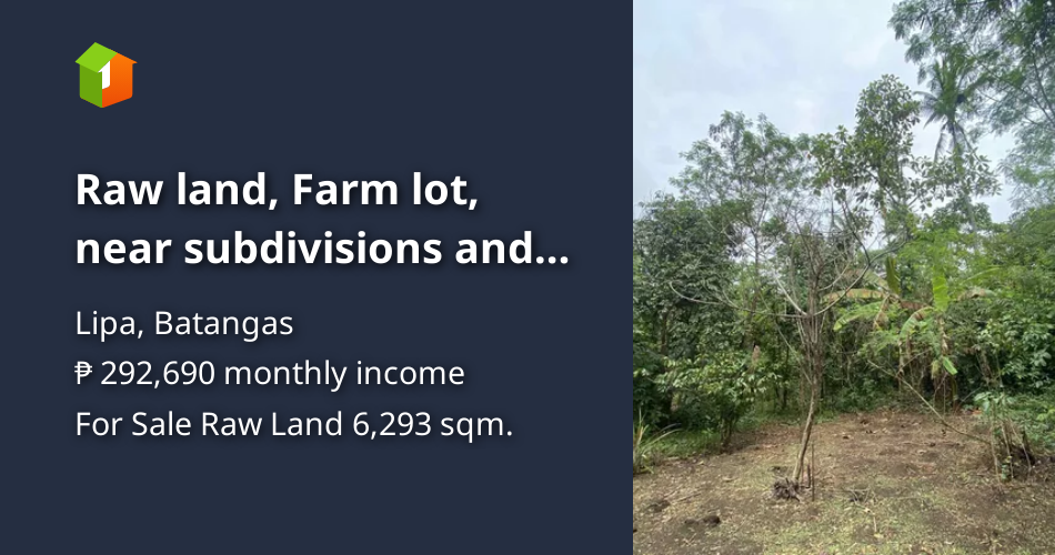 Raw land, Farm lot, near subdivisions and school [Lots 🚜] (July 2025 ...