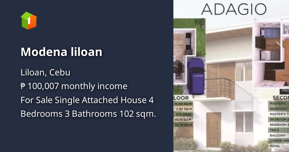 Modena liloan [Houses and Lots 🏘️] (December 2021) in Liloan, Cebu for ...