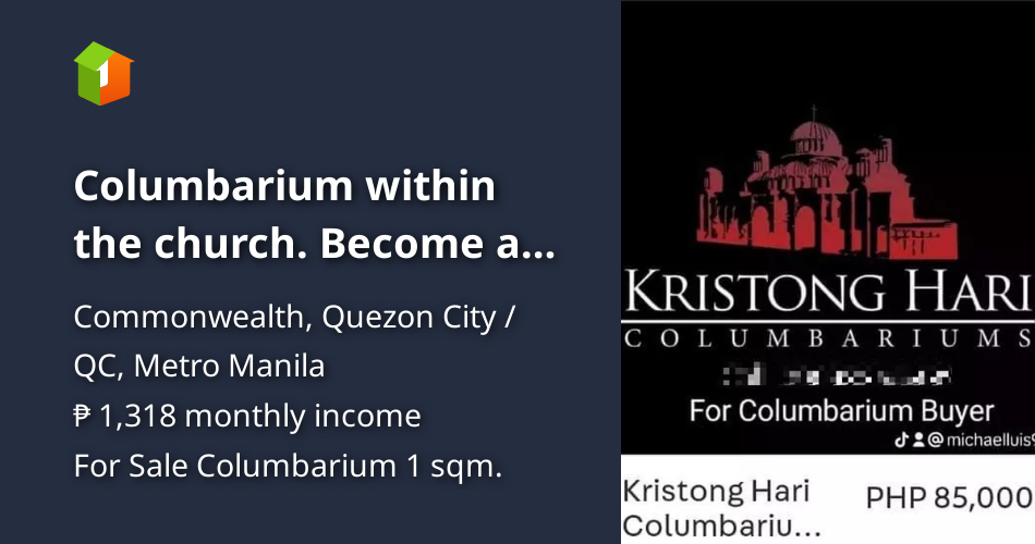 Columbarium within the church. Become a buyer donor call • [Lots 🚜 ...