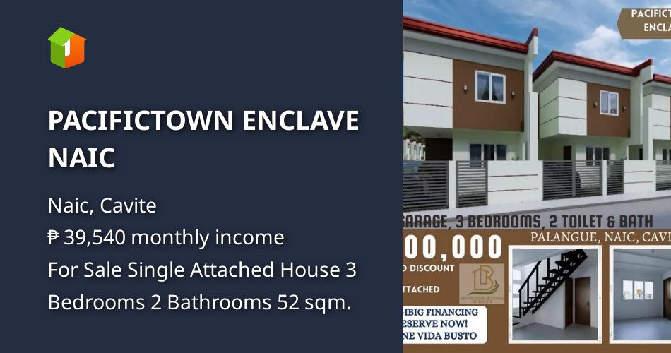 PACIFICTOWN ENCLAVE NAIC [Houses and Lots 🏘️] (October 2025) in Naic ...