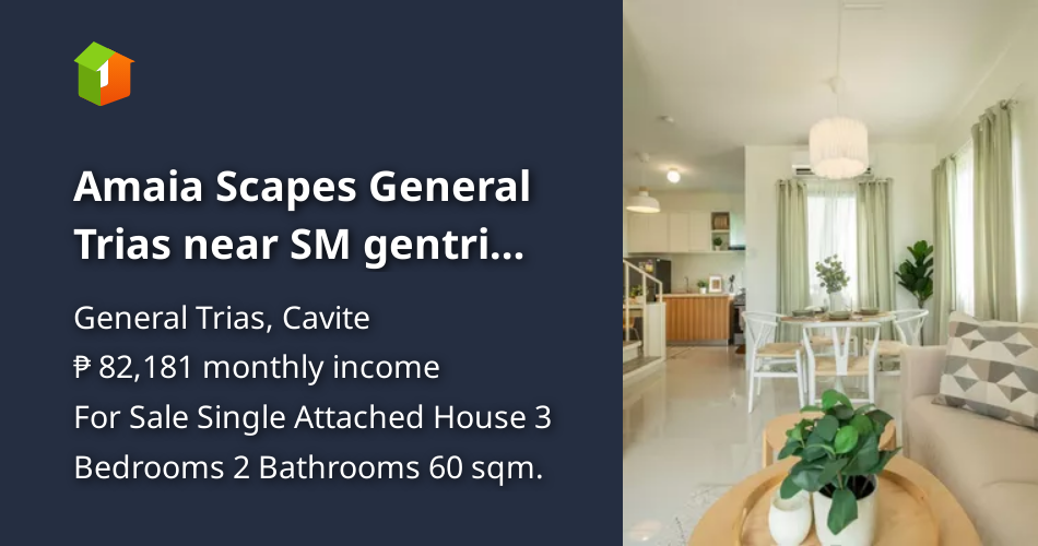 Amaia Scapes General Trias near SM gentri and Vermosa [Houses and Lots ...
