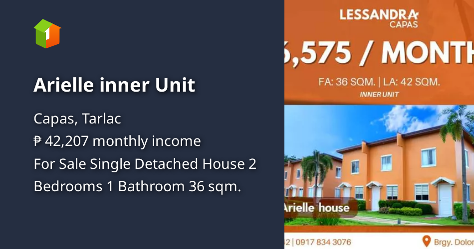 Arielle inner Unit [Houses and Lots 🏘️] (September 2021) in Capas ...