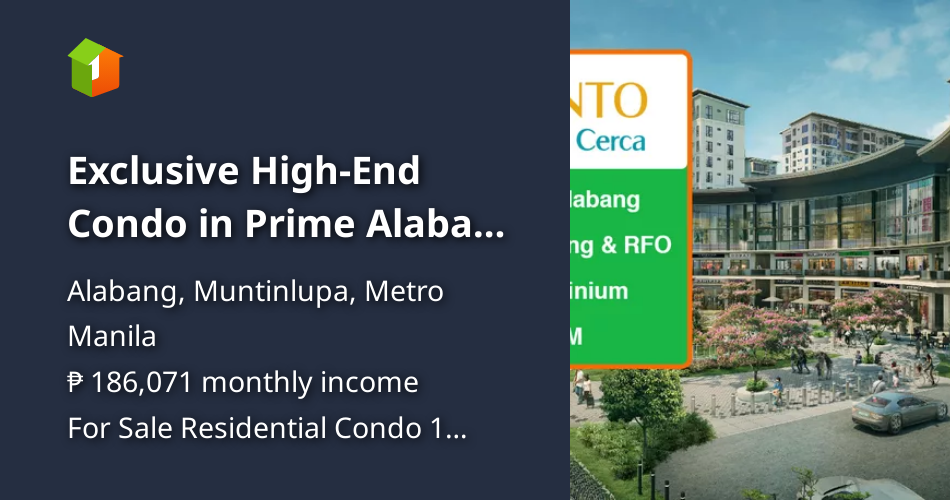 Exclusive High-End Condo in Prime Alabang Location Luxury Living in ...
