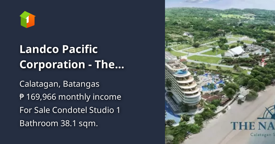 Landco Pacific Corporation - The Nautilus at CaSoBe - Studio Unit Condo ...