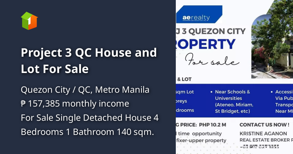 Project 3 QC House and Lot For Sale [Houses and Lots 🏘️] (August 2025 ...