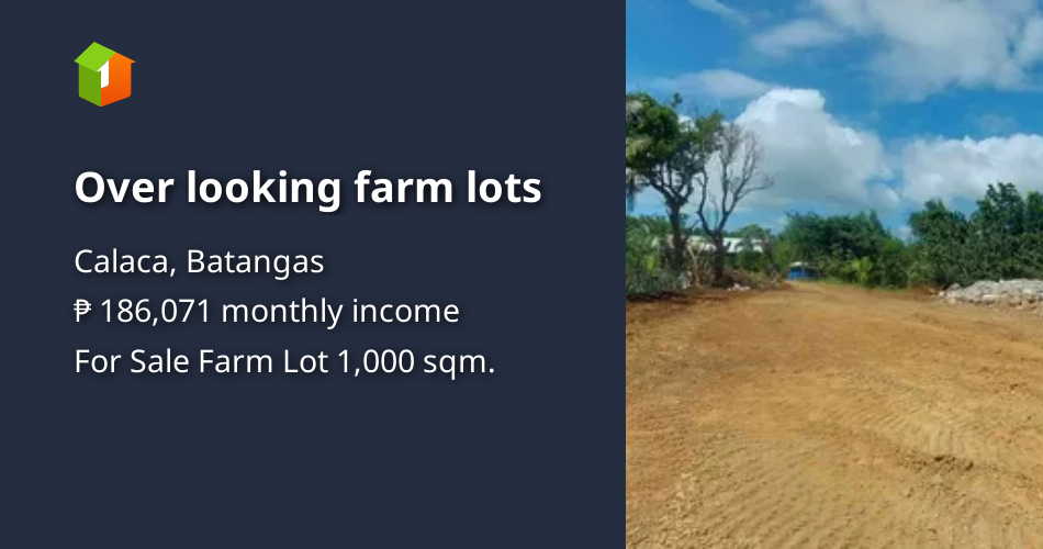 Over looking farm lots [Lots 🚜] (April 2024) in Calaca, Batangas for sale