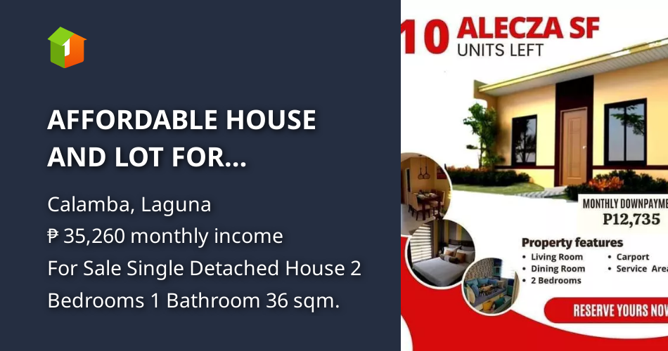 AFFORDABLE HOUSE AND LOT FOR OFW/PINOY FAMILY IN CALAMBA, LAGUNA ...