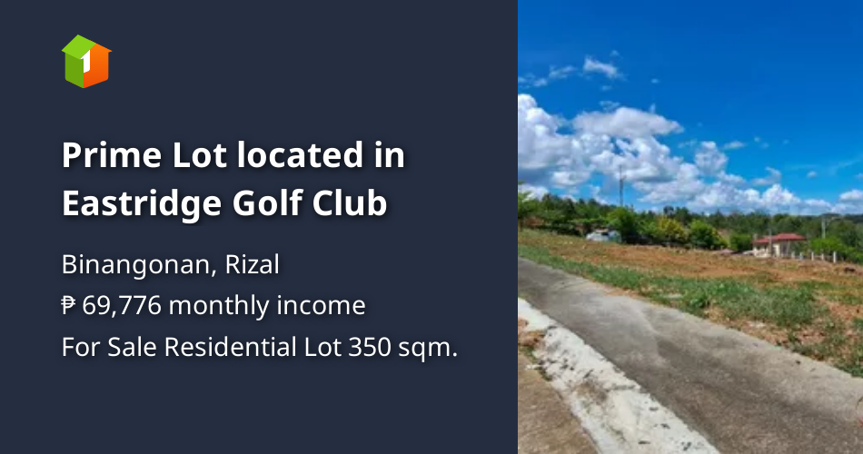 Prime Lot located in Eastridge Golf Club [Lots 🚜] (June 2025) in ...