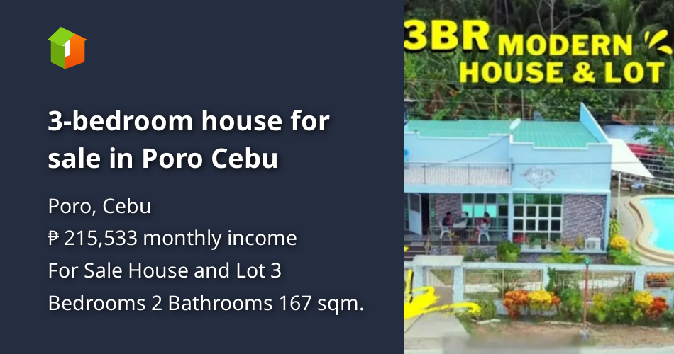 3-bedroom house for sale in Poro Cebu [Houses and Lots 🏘️] (July 2025 ...
