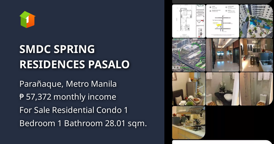 SMDC SPRING RESIDENCES PASALO [Condos 🏙️] (January 2024) in Parañaque ...