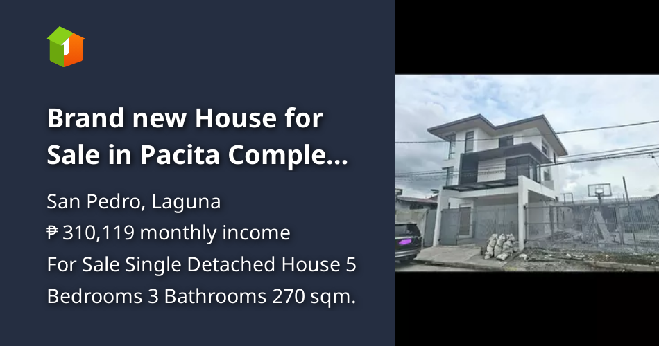 Brand new House for Sale in Pacita Complex San Pedro Laguna [Houses and ...