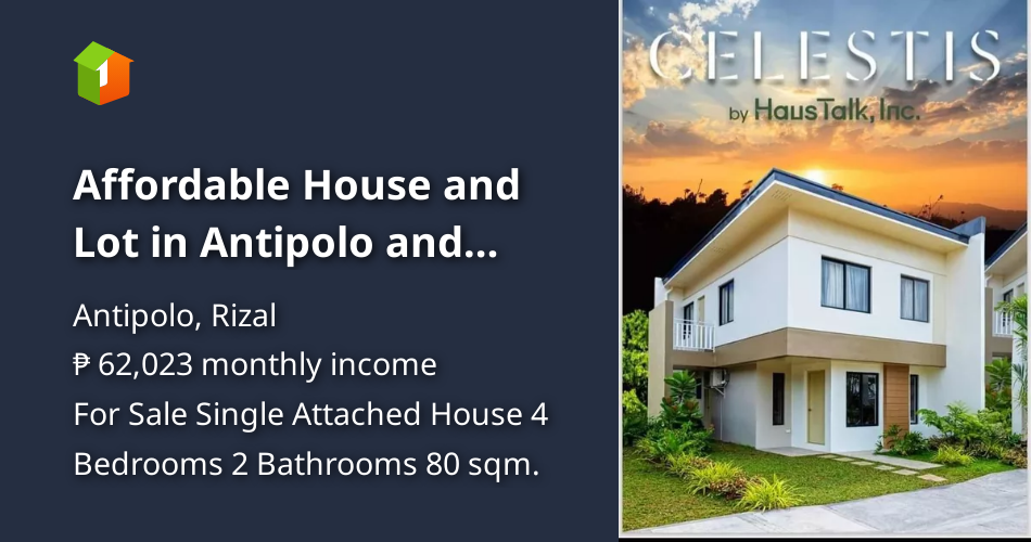 Affordable House and Lot in Antipolo and Rizal [Houses and Lots 🏘️ ...