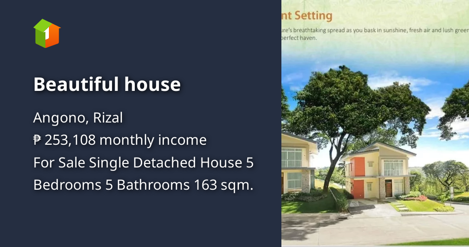 Beautiful house [Houses and Lots 🏘️] (June 2022) in Angono, Rizal for sale