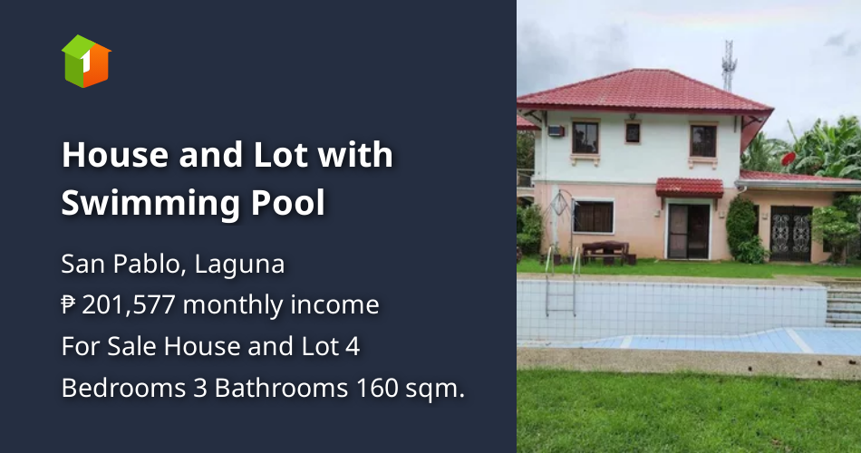 House and Lot with Swimming Pool [Houses and Lots 🏘️] (January 2025) in ...