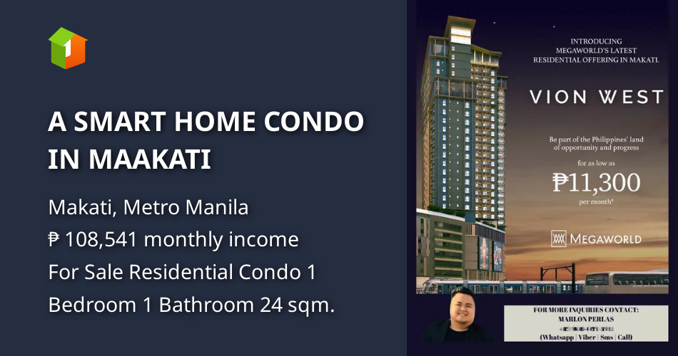 A SMART HOME CONDO IN MAAKATI [Condos 🏙️] (May 2024) in Makati, Metro ...