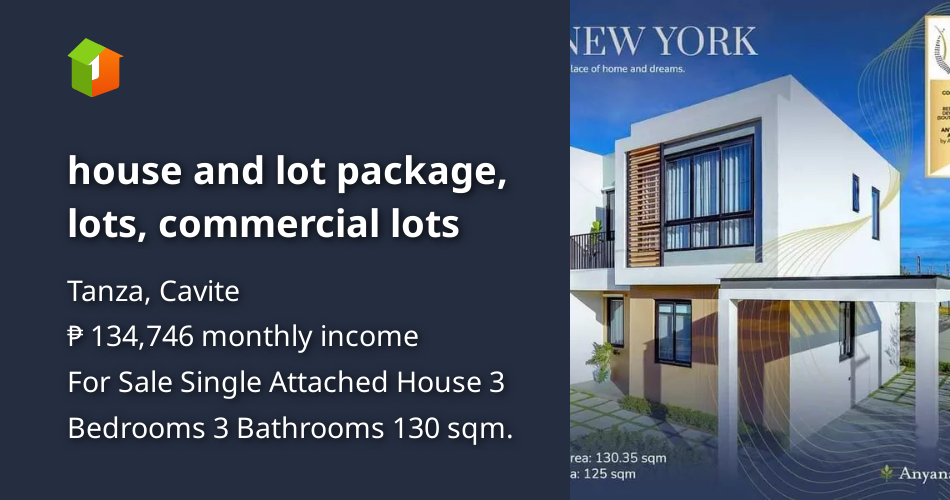 House and lot package, lots, commercial lots [Houses and Lots 🏘️ ...