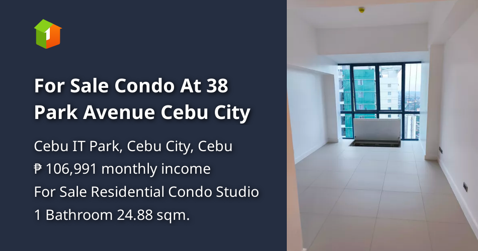 For Sale Condo At 38 Park Avenue Cebu City Condos рџџ пёџ September 2025
