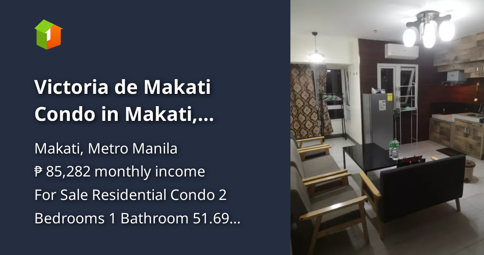 Victoria de Makati Condo in Makati, Makati Medical Center, Yuchengco ...