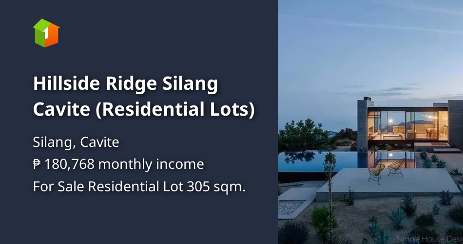 Hillside Ridge Silang Cavite (Residential Lots) [Lots 🚜] (January 2022 ...