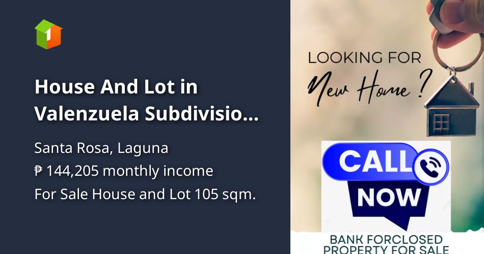 House And Lot in Valenzuela Subdivision Sta Rosa Laguna [Houses and ...