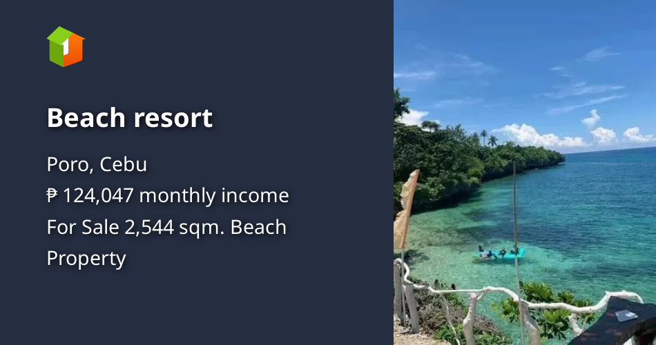 Beach resort [Beach Properties 🏖️] (August 2025) in Poro, Cebu for sale