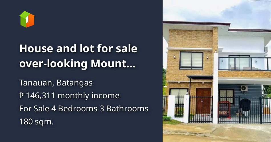 House and lot for sale over-looking Mount Makiling/ Tagaytay view ...