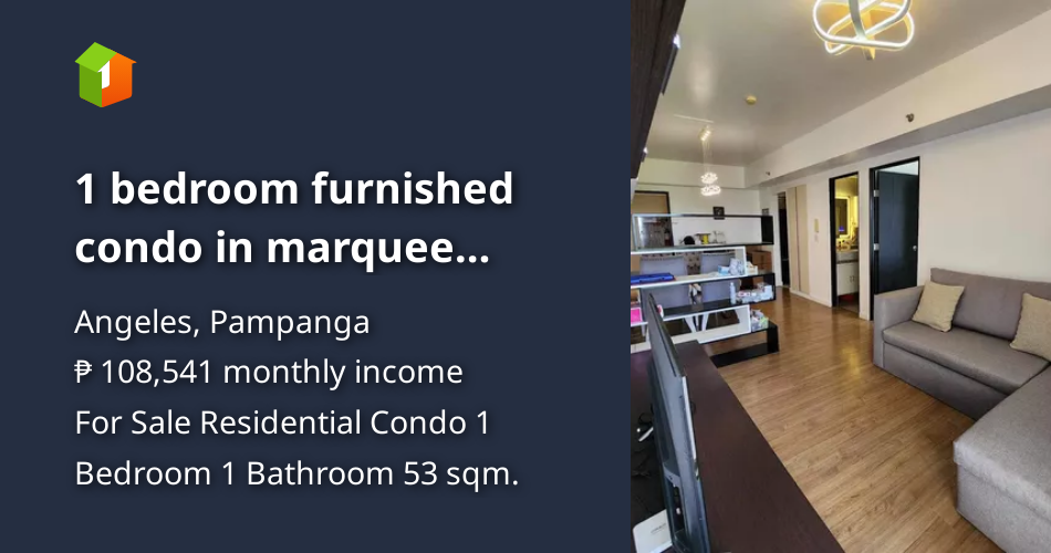 1 bedroom furnished condo in marquee residence!! [Condos 🏙️] (April ...