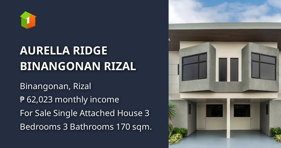 AURELLA RIDGE BINANGONAN RIZAL [Houses and Lots 🏘️] (November 2025) in ...