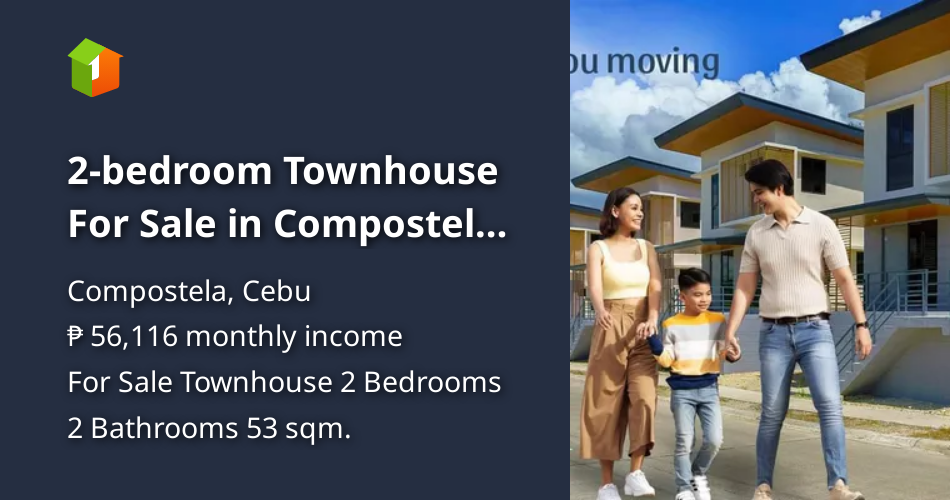 2-bedroom Townhouse For Sale in Compostela Cebu [Houses and Lots 🏘️ ...
