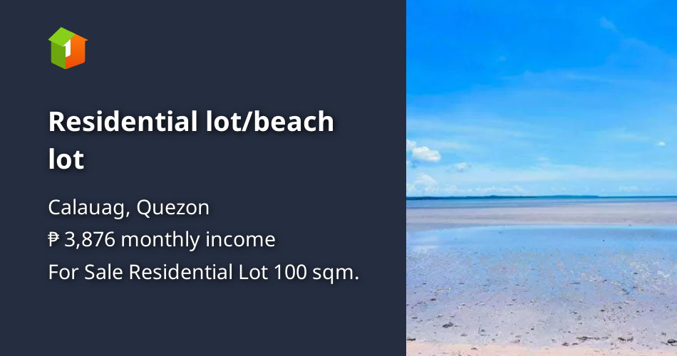 Residential lot/beach lot [Lots 🚜] (August 2025) in Calauag, Quezon for ...