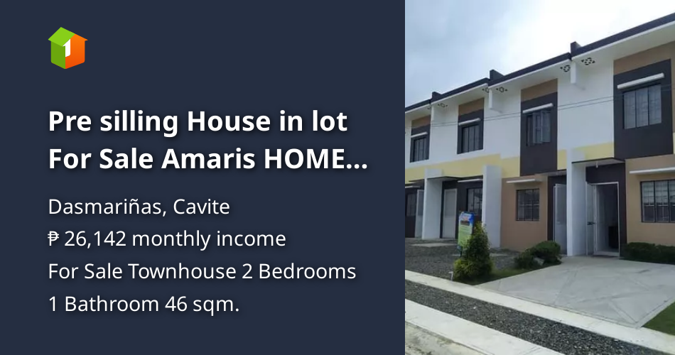 Pre silling House in lot For Sale Amaris HOMES DAsma Phase 2 [Houses ...