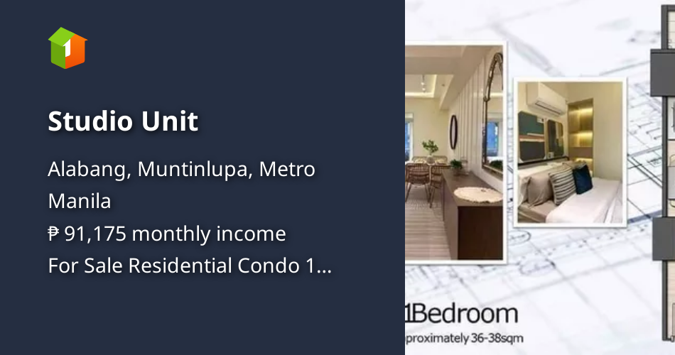 Studio Unit [Condo 🏙️] (March 2024) in Alabang, Muntinlupa, Metro ...