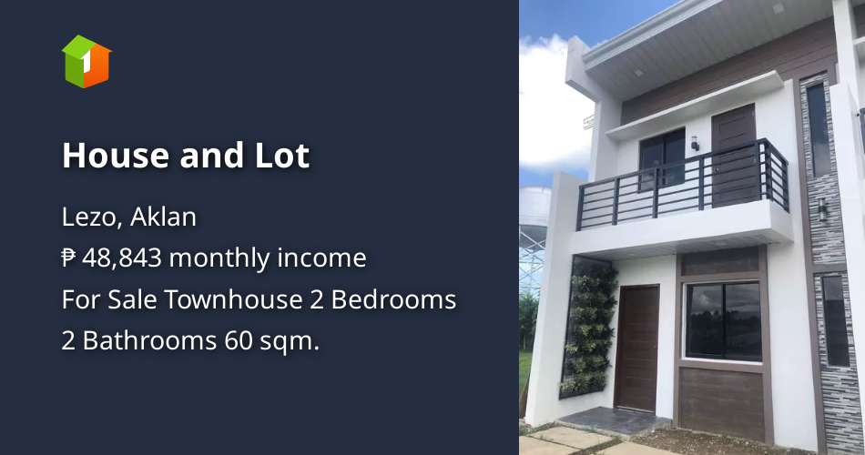 House and Lot [Houses and Lots 🏘️] (April 2024) in Lezo, Aklan for sale