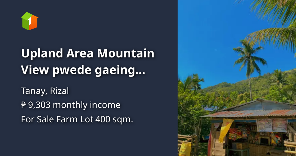 Upland Area Mountain View pwede gaeing Campsite malapit sa ilog [Lots 🚜 ...