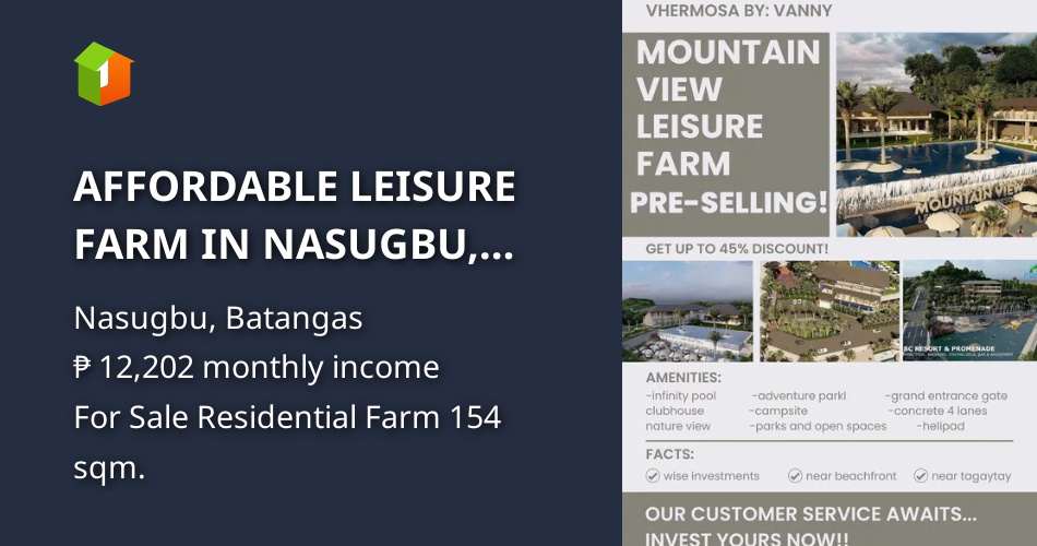 AFFORDABLE LEISURE FARM IN NASUGBU, BATANGAS [Lots 🚜] (October 2023) in ...