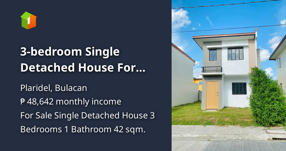 3-bedroom Single Detached House For Sale in Plaridel Bulacan [House and ...