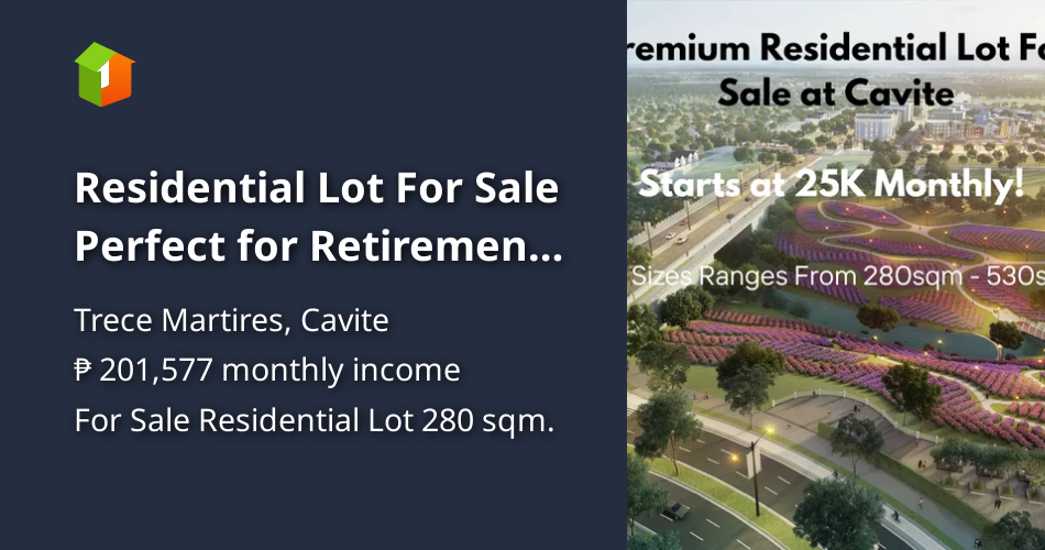 Residential Lot For Sale Perfect for Retirement Home and Investment ...