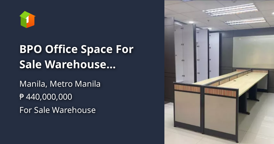 BPO Office Space For Sale Warehouse Building Tondo Manila Philippines ...